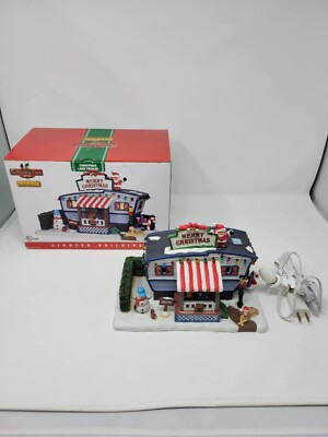 2013 Lemax Christmas lane trailer Coventry cove village house xmas ...