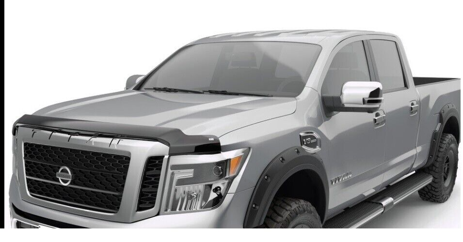 Nissan Titan Chrome Hood Deflector