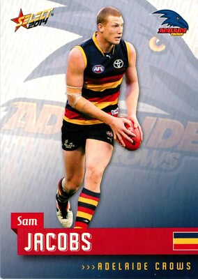 2014 ADELAIDE CROWS AFL Card SAM JACOBS | eBay