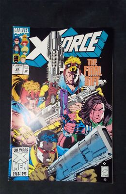 X-Force #22 1993 marvel Comic Book b&b | eBay