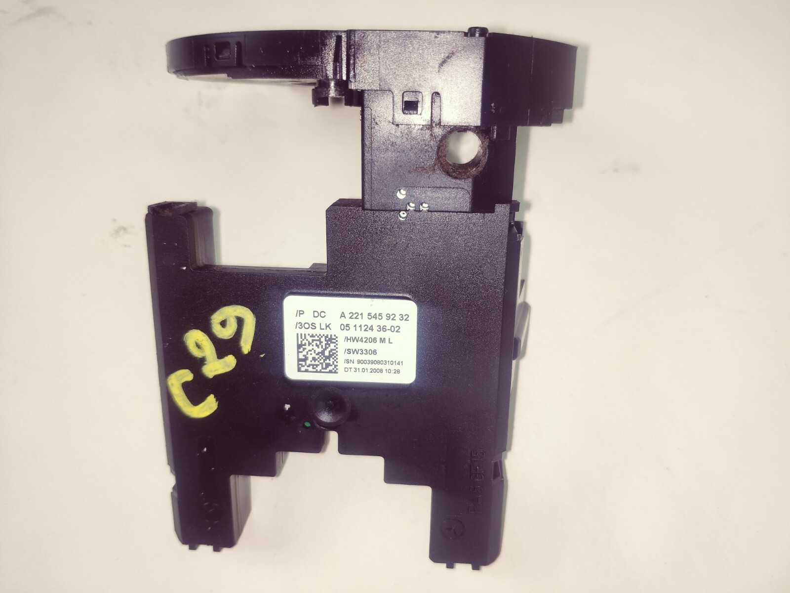 Steering Angle Sensor 2215459232 MERCEDES 221 S550 Cl550 OEM for sale ...