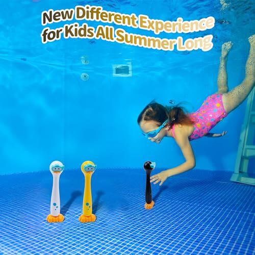 Crazy Music Pool Toys Diving Summer Swimming Duck Pool Toys Underwater ...