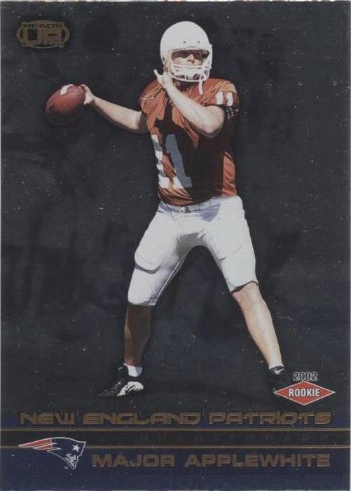 2002 Pacific Heads Up - Major Applewhite #153 /1090 (RC) for sale ...