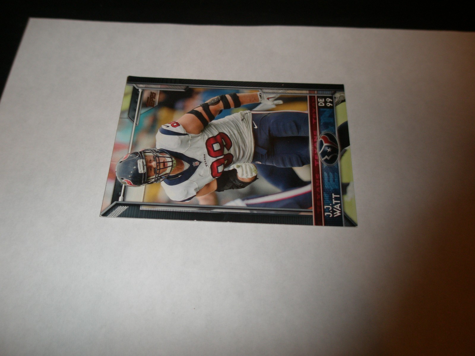 JJ Watt Football Card 2015 Topps Football Card - Houston Texans - J.J ...