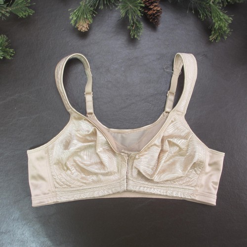 Playtex Bra 38B Tan Unlined Wireless Adjustable Clasp Front | eBay