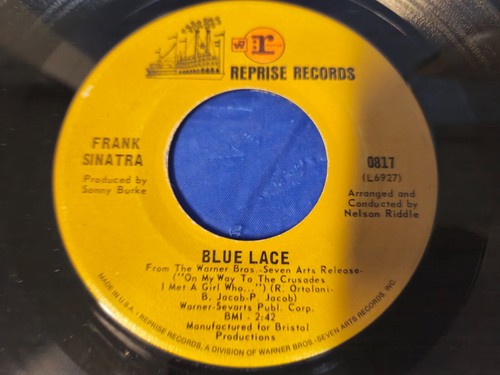 FRANK SINATRA - MY WAY / BLUE LACE - 7" VINYL SINGLE | eBay