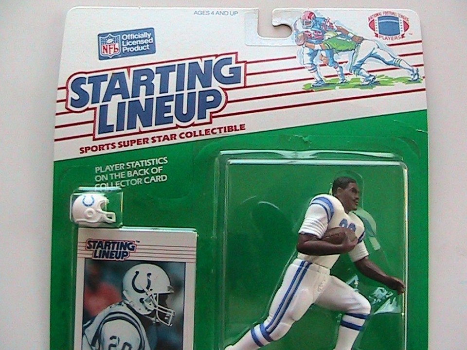1988 ROOKIE STARTING LINEUP - SLU - NFL - ALBERT BENTLEY - INDIANAPOLIS ...