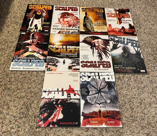 Scalped TPB Lot-Volumes 1-10-Jason Aaron-Vertigo Comics | eBay