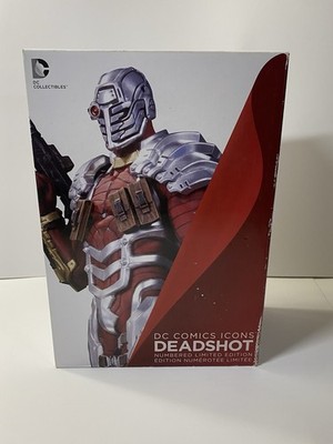 DC Comics Icons Deadshot Numbered Limited Edition 1395 of 5200 Brand ...