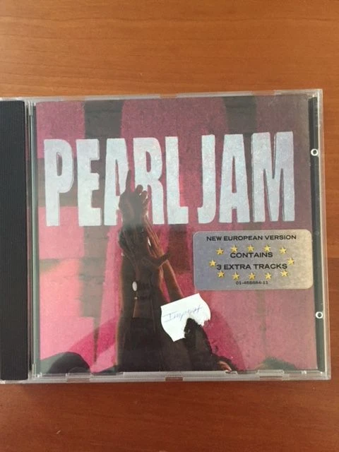 Pearl Jam Ten Cd