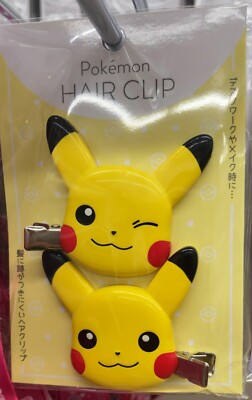 Pokemon Hair Clip Set Pikachu Hair Accessories Pokémon New Japan | eBay