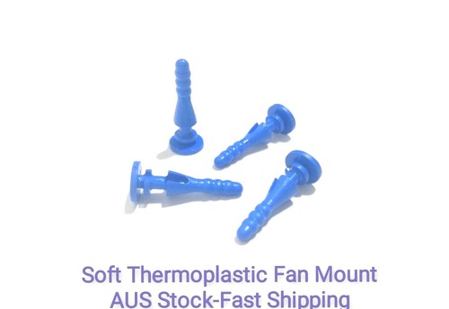 EAR ISODAMP 3M Fan Mounts Anti Vibration Noise Control for PC Case ...