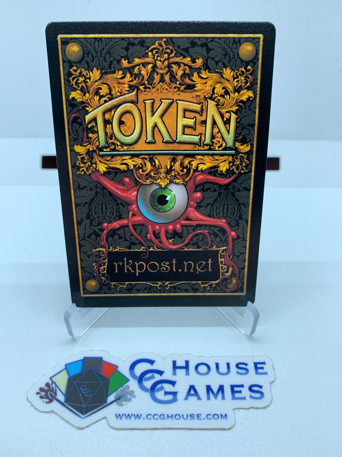 MTG RK Post Custom Dinosaur Token 244/200 Barney Limited Ed SIGNED ...