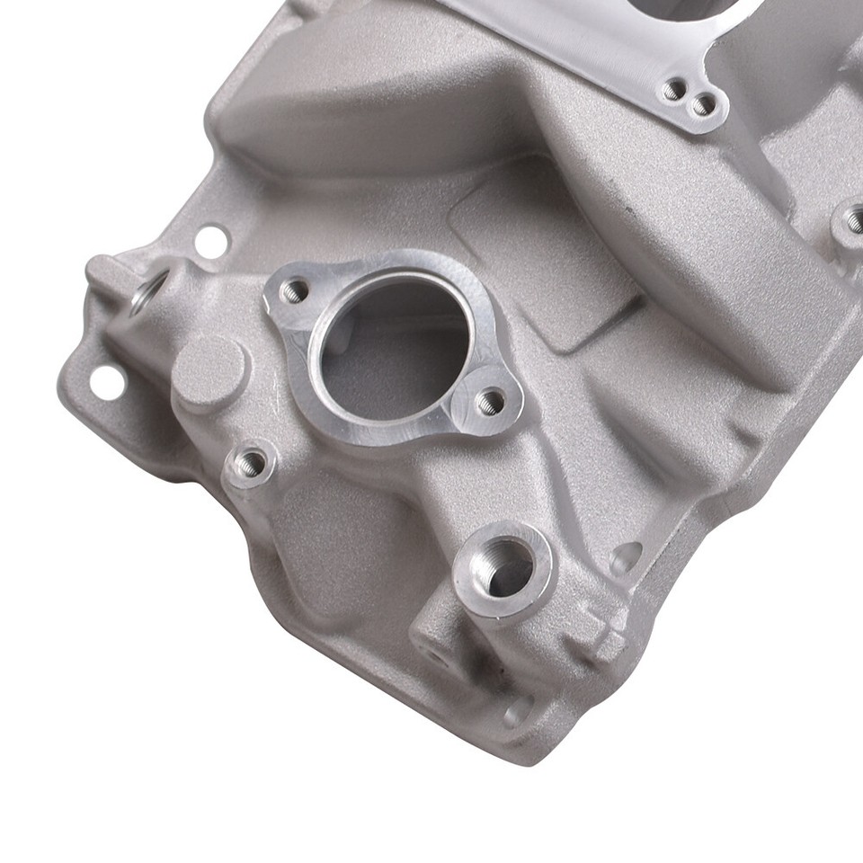 Dual Plane Carb Aluminum Intake Manifold for Chevy Small Block 305 327 ...