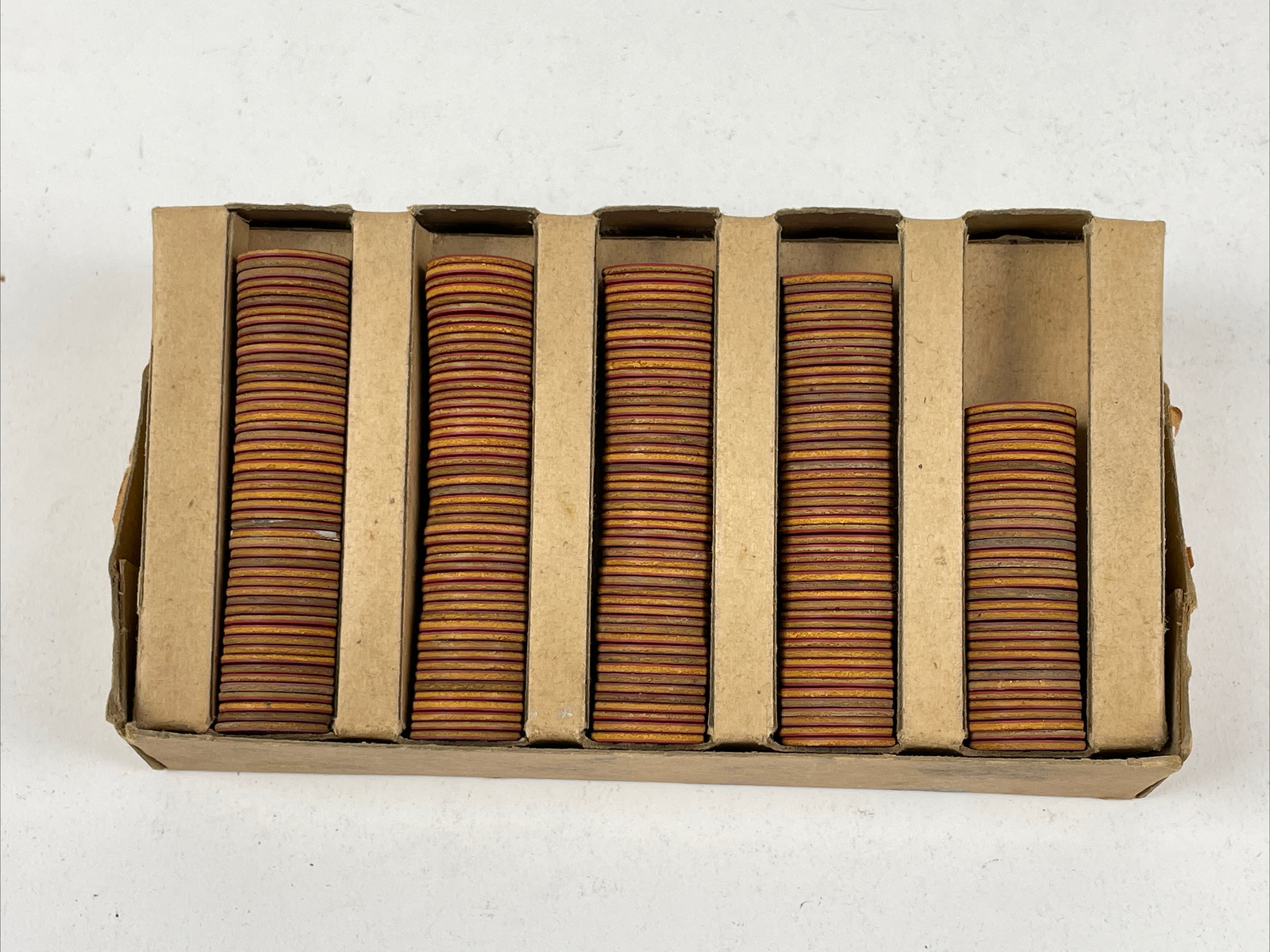 Vintage WWII OPA 1 RED POINT Ration Tokens. Original Box, 235 Tokens | eBay