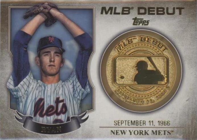 2016 Topps - Mlb Debut Medallions Nolan Ryan #MDM-NR for sale online | eBay
