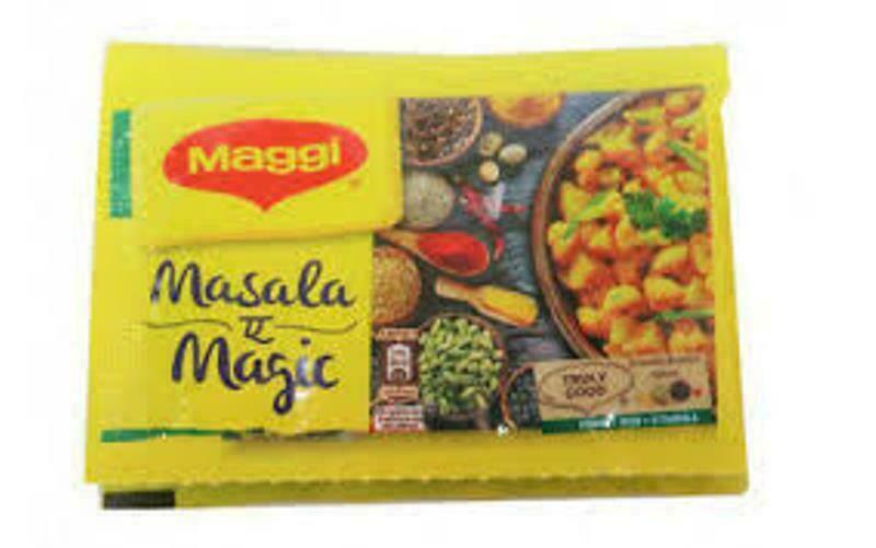 Maggie Masala A magic Taste spices from India 72 pack (6 gm each) pouch ...