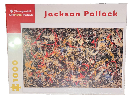 Pomegranate Artpiece Puzzle, Jackson Pollock, Convergence, 1000 pc ...