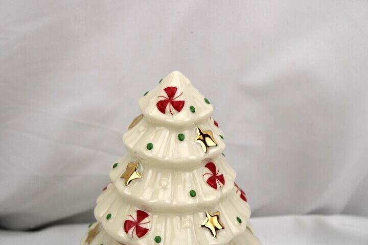New in Box Lenox Holiday Tree Treat Jar 7" | eBay