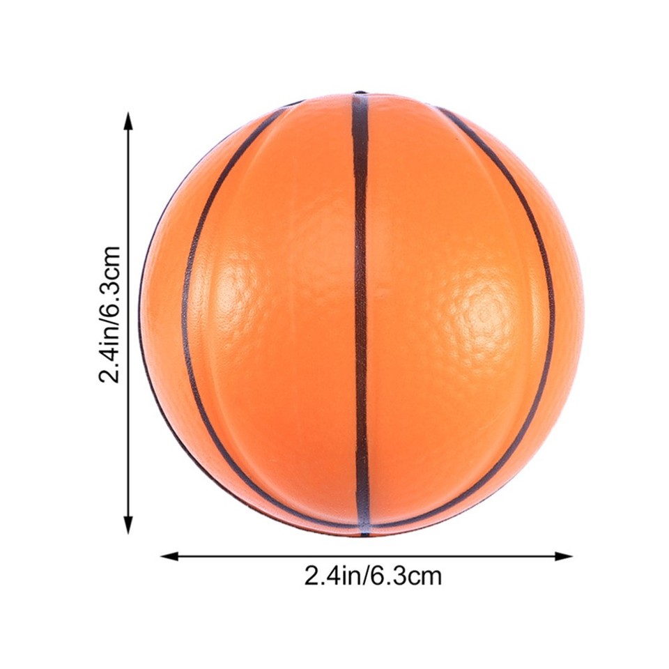 3pcs Mini Sports Balls Squeeze Basketballs Stress Balls Favor Toys for ...