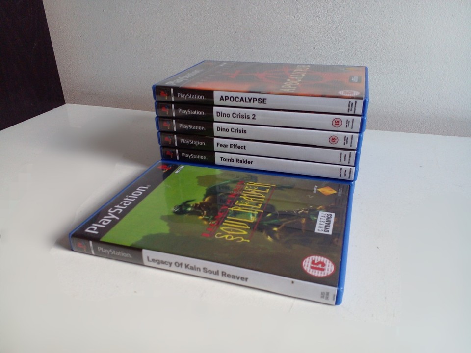 Sony PlayStation Games PS1 - Apocalypse - Dino Crisis 1 & 2 - Fear ...