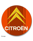Citroen Emblem Round Aluminum Sign - 14 colors - Made in the USA ...