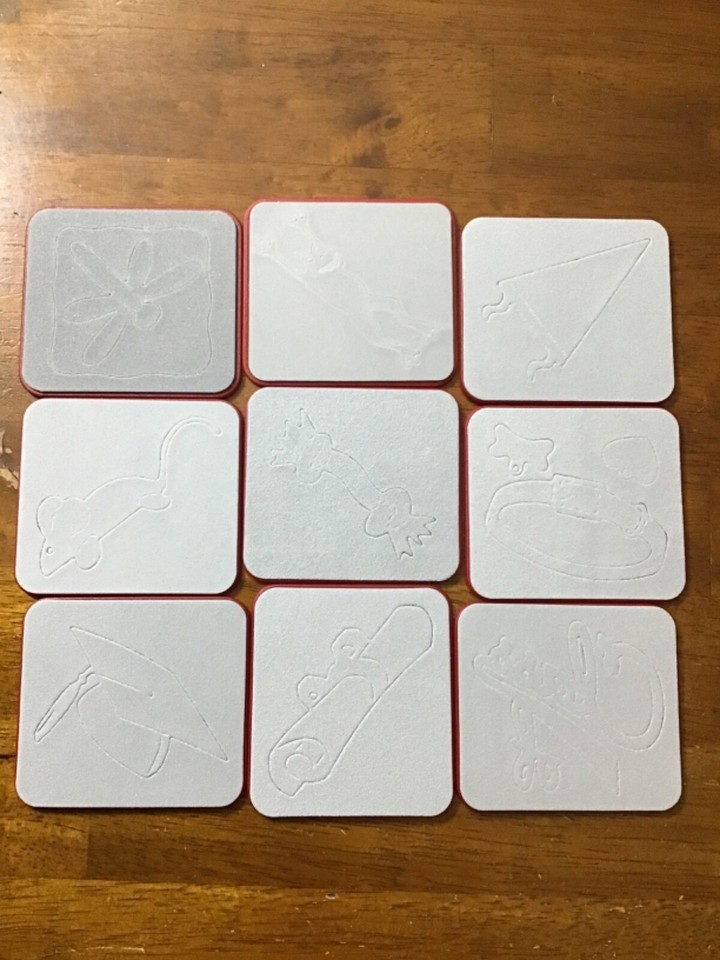 Lot of 9 Sizzix Sizzlits Cutting Dies DOG TOY, FROG, CAT TOY, DRAGONFLY ...