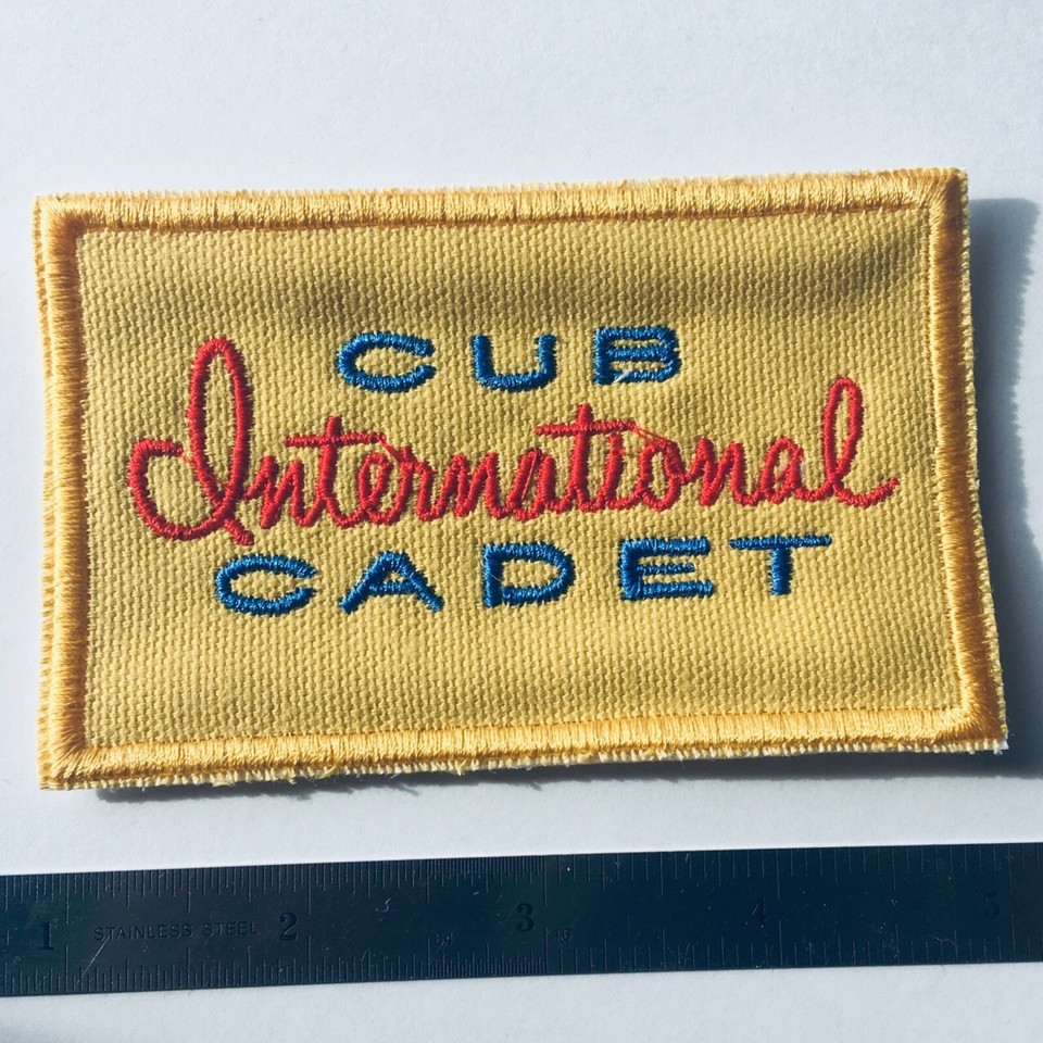 Cub Cadet International Harvester Patch Garden Farm Lawn Tractor Mower ...