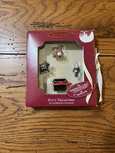 Hallmark Keepsake Mini Ornaments American Girl Collection Kit's ...