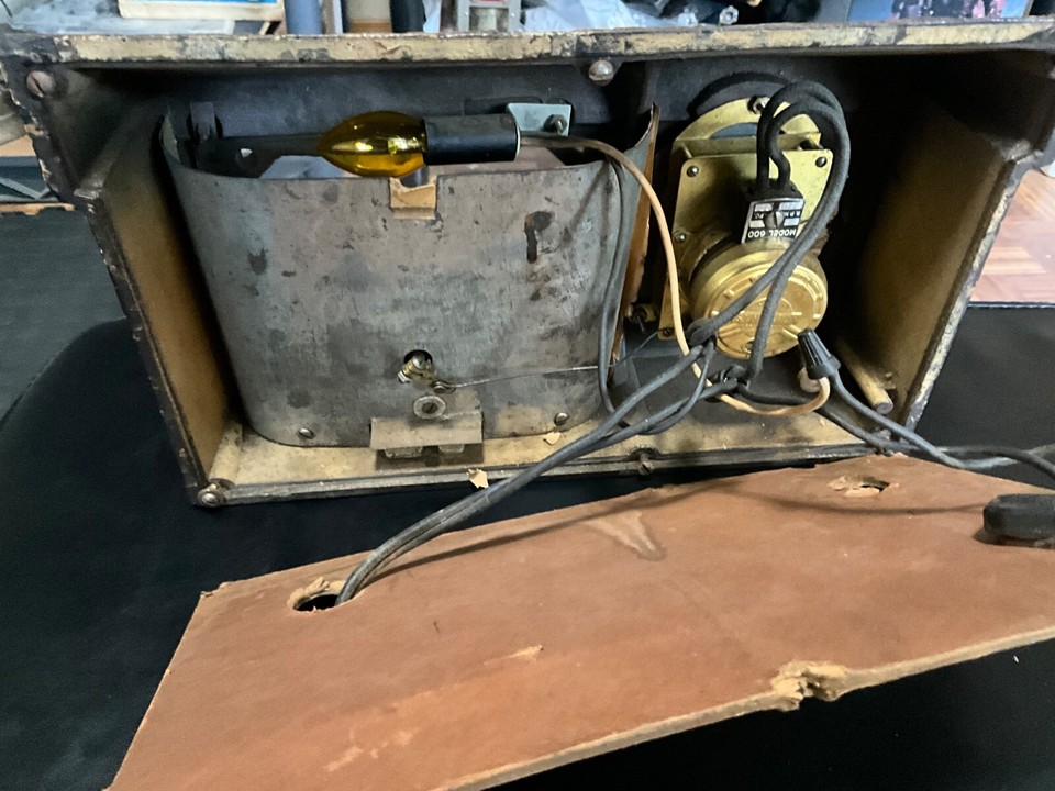 VINTAGE HADDON ORIGINAL THE RANCH 'O ROCKING BRONCO MOTION CLOCK. SEMI ...