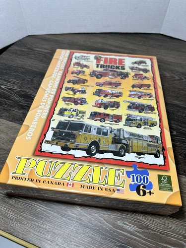 Eurographics 6100-0239 Vintage Fire Engines 100-Piece Puzzle | eBay