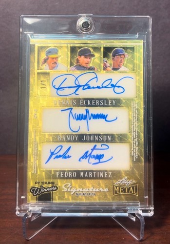 2024 Leaf Signature Series Gold Auto #1/1 6 HOF signatures | eBay