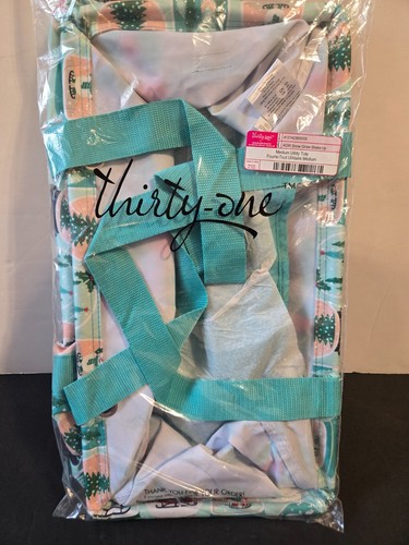 Thirty-one 31 Medium Utility Tote Retired Snow Globe Shake-up New ...