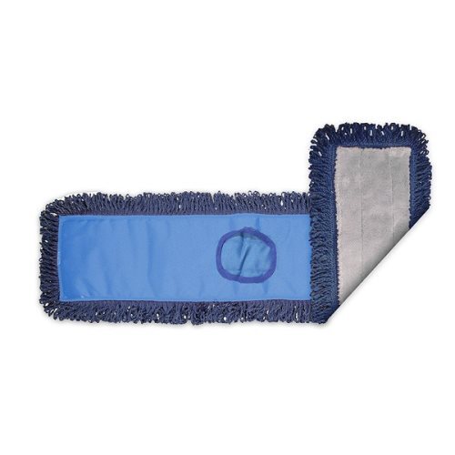 Knuckle Buster Microfiber Pocket Dust Mop Head, Blue Back, 48 ...