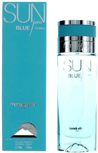 Sun Java Blue by Franck Olivier cologne for men EDT 2.5 oz New In Box ...