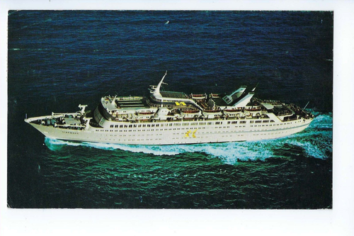 MS Starward Cruise Ship Postcard Norwegian Caribbean Lines c1975 | eBay