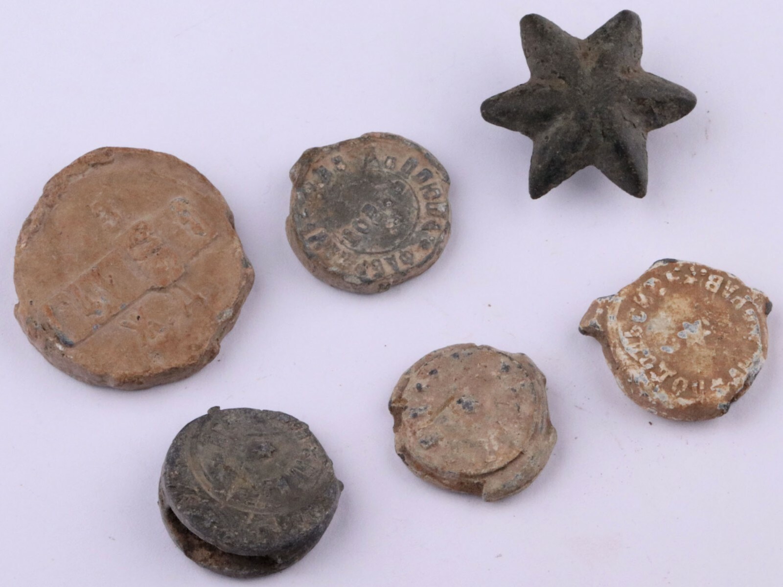 Jewish seals Secret seal Star of David Ukraine JUDAICA Jewish Pre WW2 ...