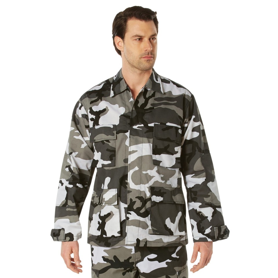 Military Type Tactical BDU Top Battle Dress Uniform Shirt | eBay