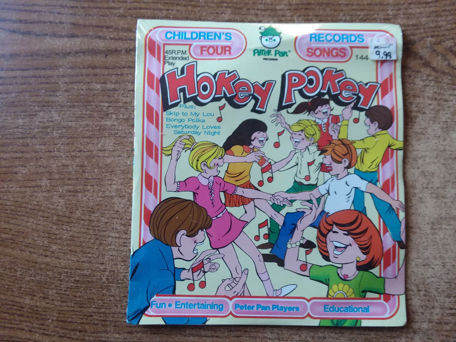 1960S MINT-UNOPENED PETER PAN-HOKEY POKEY 4 SONGS SEE PHOTOS PP 1444 45 ...