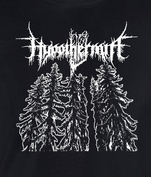 HYPOTHERMIA T-shirt dsbm abyssic hate kall apati happy days nyktalgia ...