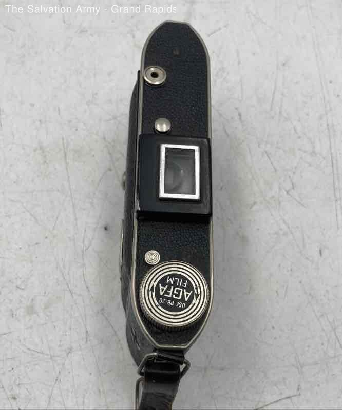 Vintage AGFA Black Silver Portable And Compact Film Folding Camera | eBay