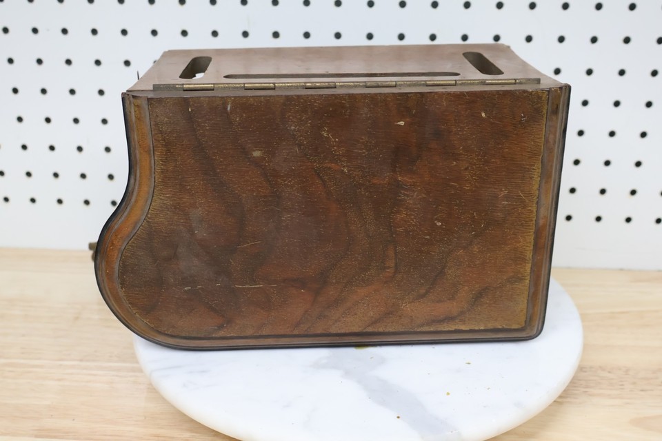 Rare Emerson Tube Radio AX-238 Jewel Box Vintage Ingraham Cabinet Wood ...