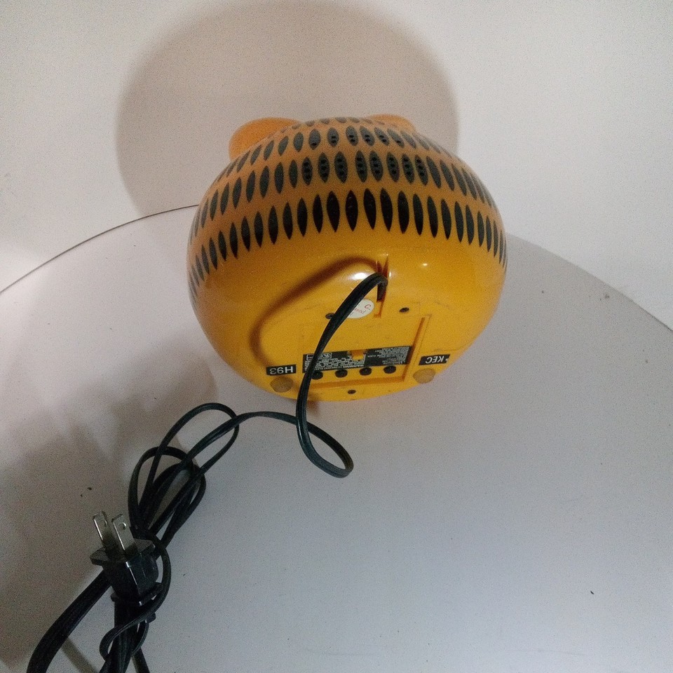 VINTAGE 1981 GARFIELD Sunbeam Talking Alarm Clock Model 887-109 | eBay