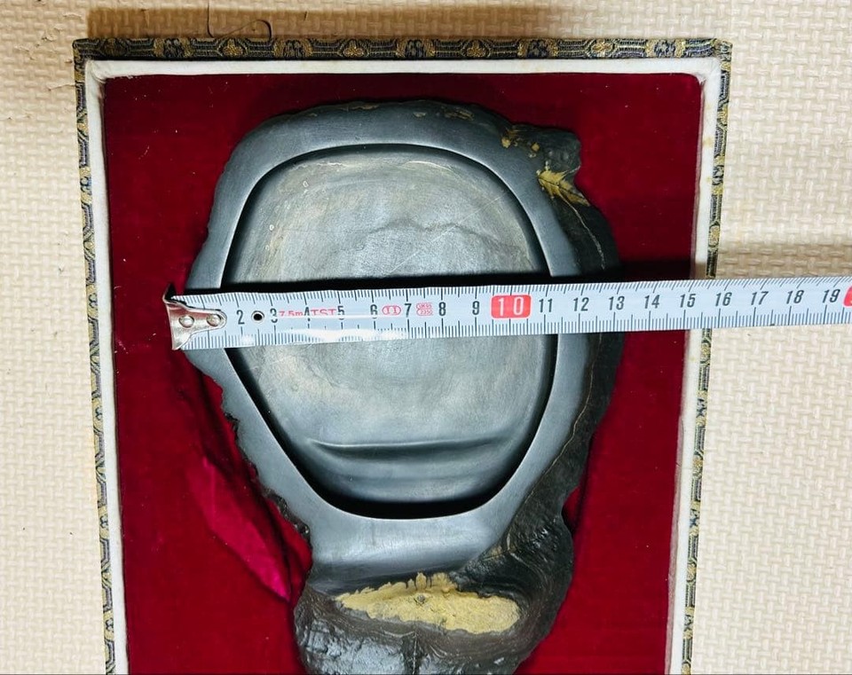 Chinese Art Vintage Ink Stone Suzuri Sumi Grinder Calligraphy Shodo ...