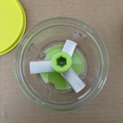 Tupperware Chop N Prep Chef Mini Food Chopper Processor Pull Cord Green ...