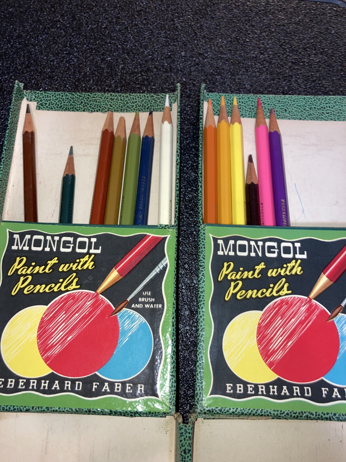 PENCILS Mongol Colored Pencil With Orignal Box (13 Pencils) (VINTAGE ...