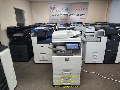 Sharp MX-3071 Color Copier Printer Scanner. Meter Count only 2k | eBay