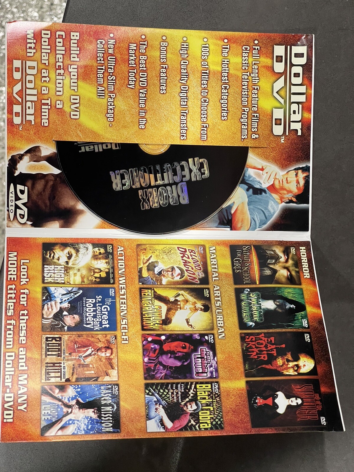 BRONX EXECUTIONER The Cult Classic DVD horror film lots dvds available ...