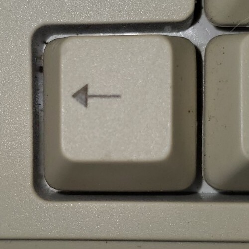 Left Move Arrow Key Only For Micro Innovations Keyboard Replacement ...