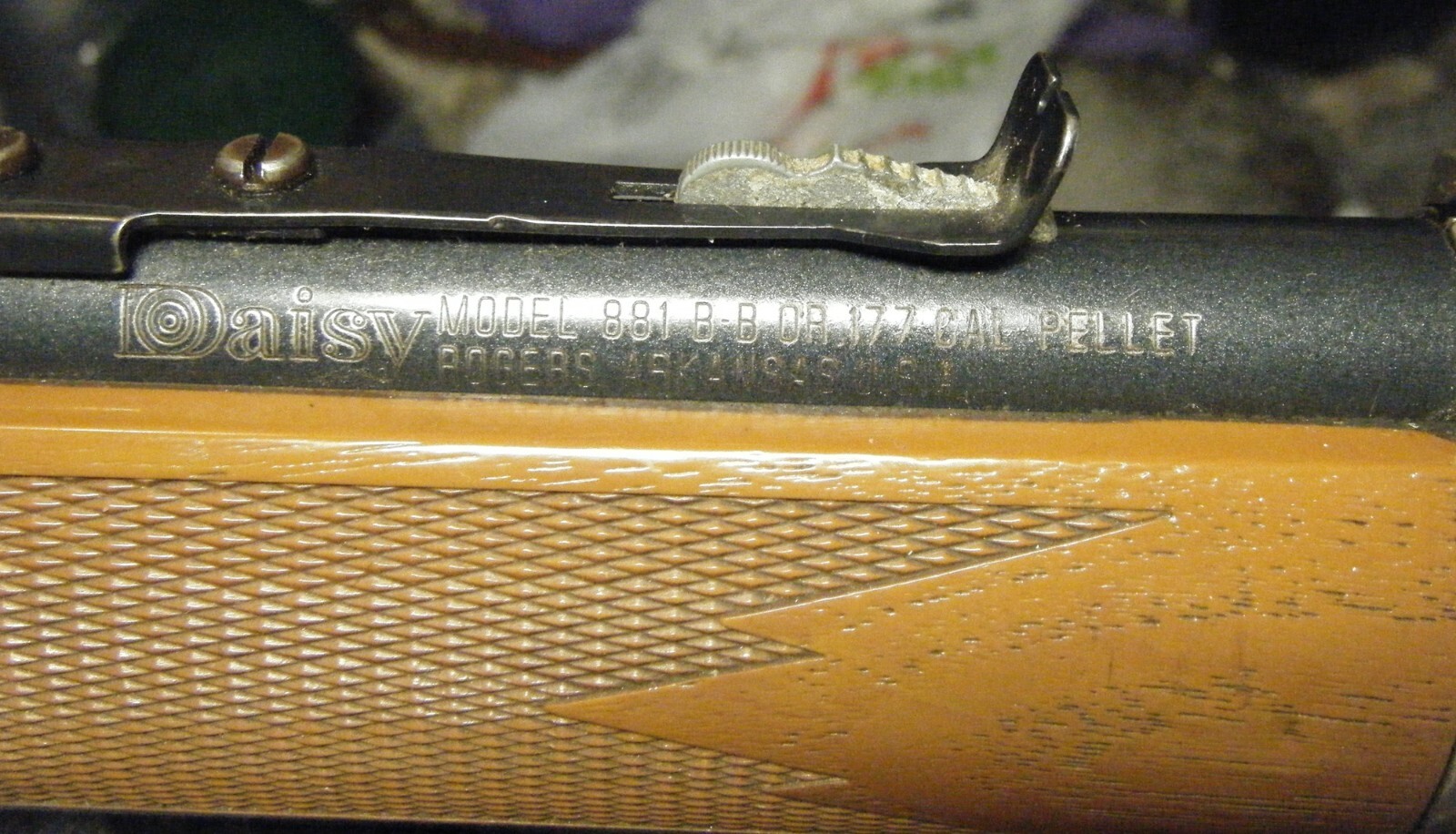 Vintage Daisy 881 177 Caliber BB Pellet Rifle | eBay